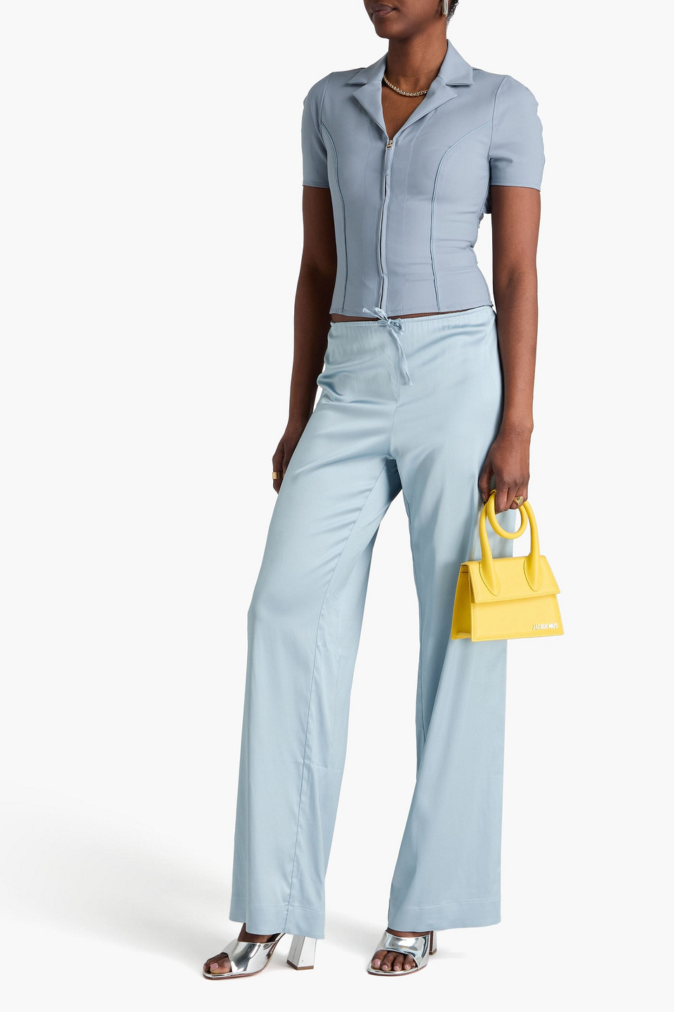 JACQUEMUS Wool-Blend Shirt with Cutout